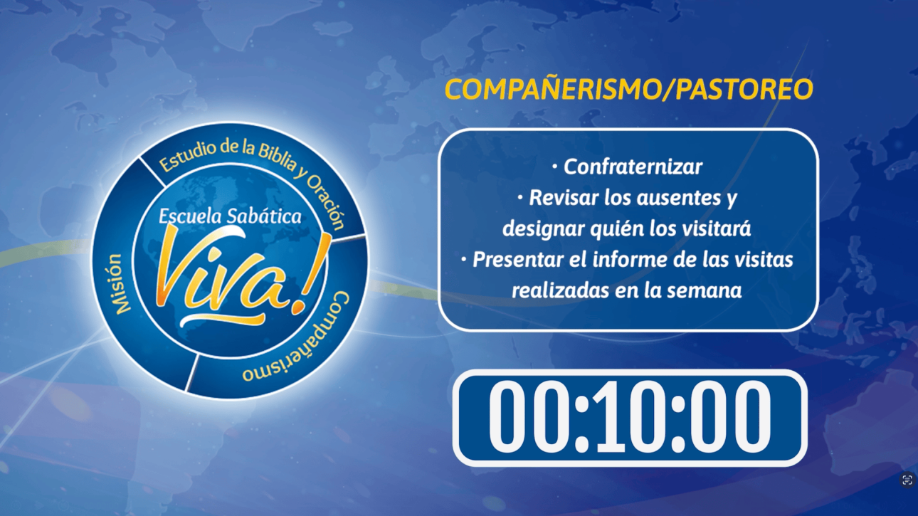 Reloj de la escuela sabática – Escuela Sabática Viva